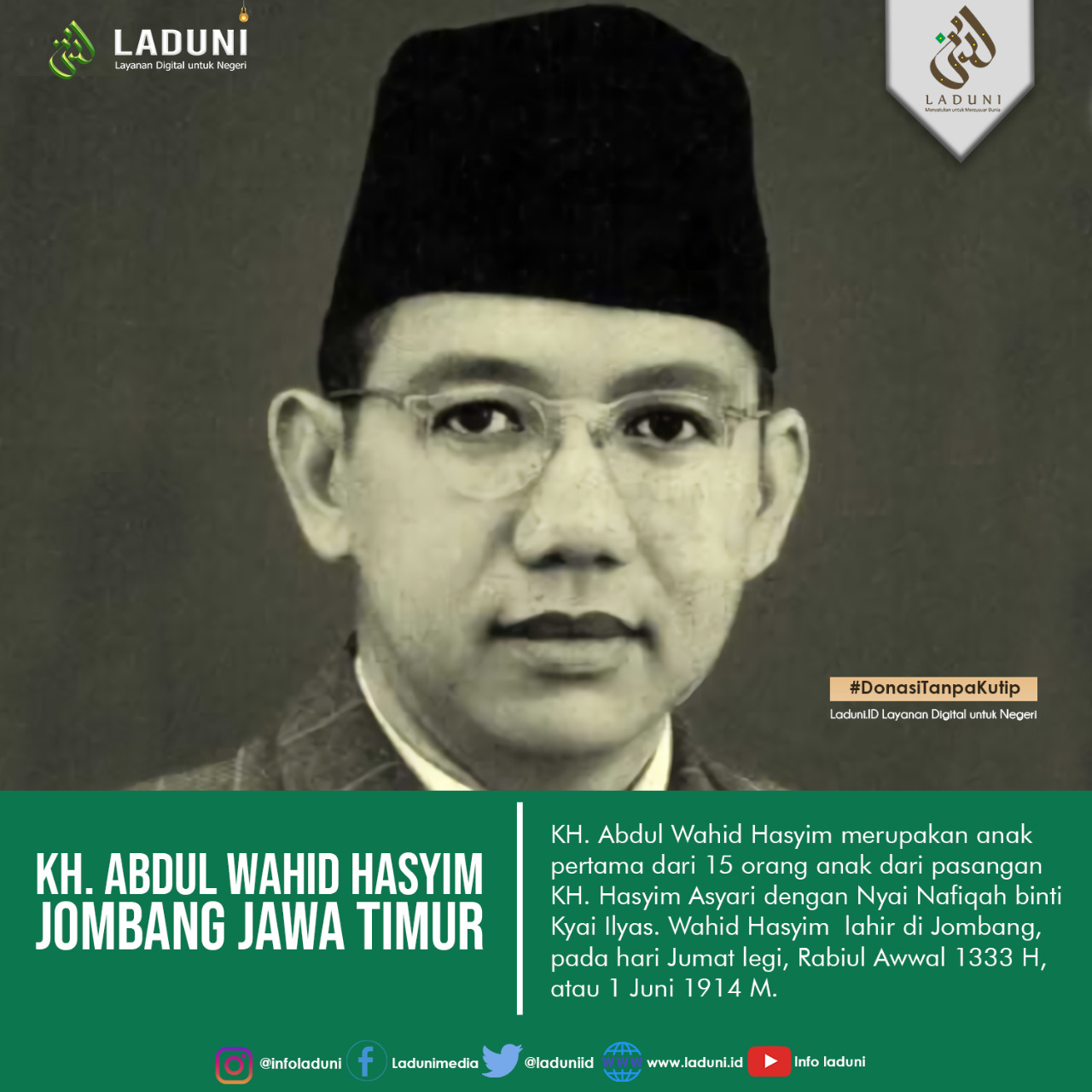 Biografi KH. Abdul Wahid Hasyim | Profil Ulama › LADUNI.ID - Layanan ... Biografi KH. Abdul Wahid Hasyim | Profil Ulama › LADUNI.ID - Layanan ...